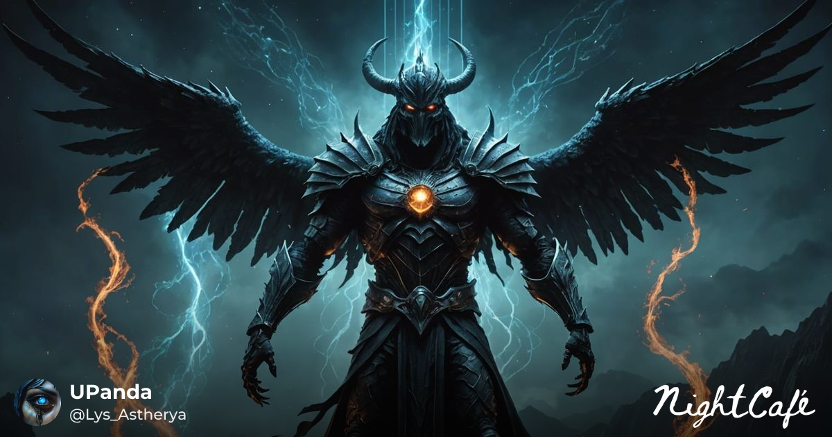 Demonic archangel V2 - Creepy Cryptids: Blind Justice in Dar...