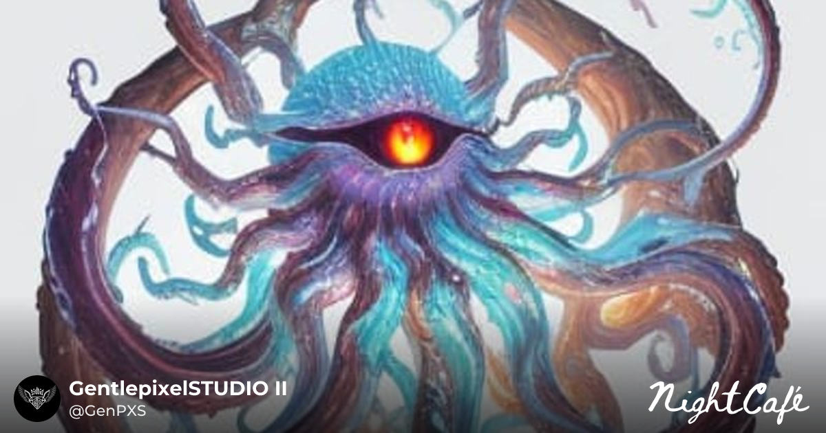 Cosmic Entity Ruling Universe in Dark Fantasy Oil ... - AI Art