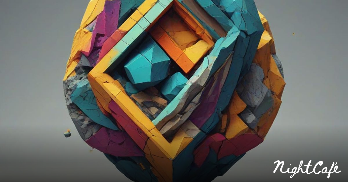 "Metamorphic Rock Sculpture" - Ethereal Rock Metamorphosis i...