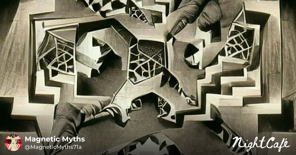M.C.Escher geometry - M.C. Escher Inspired Geometric Art