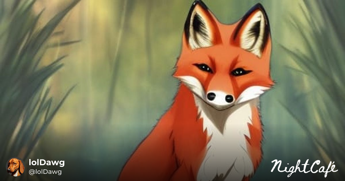 fox - Anime Style Fox Illustration