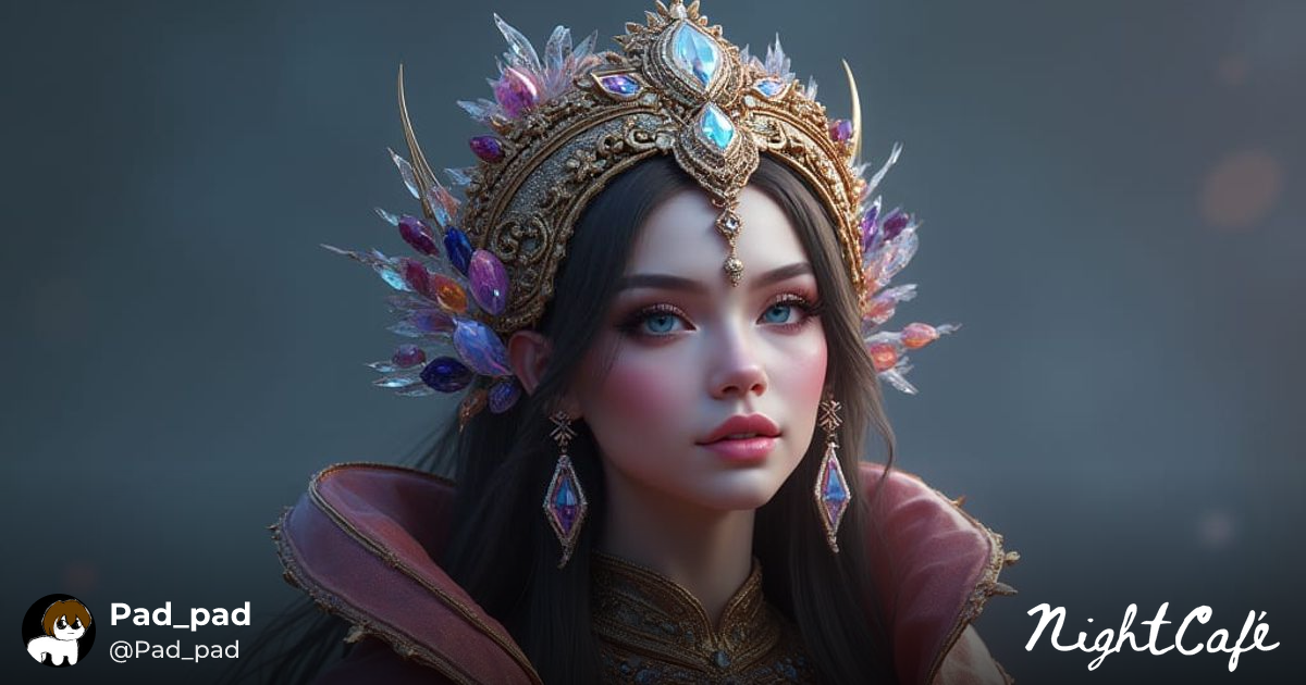 women - Ethereal Fantasy Portrait in Hyperrealistic Style