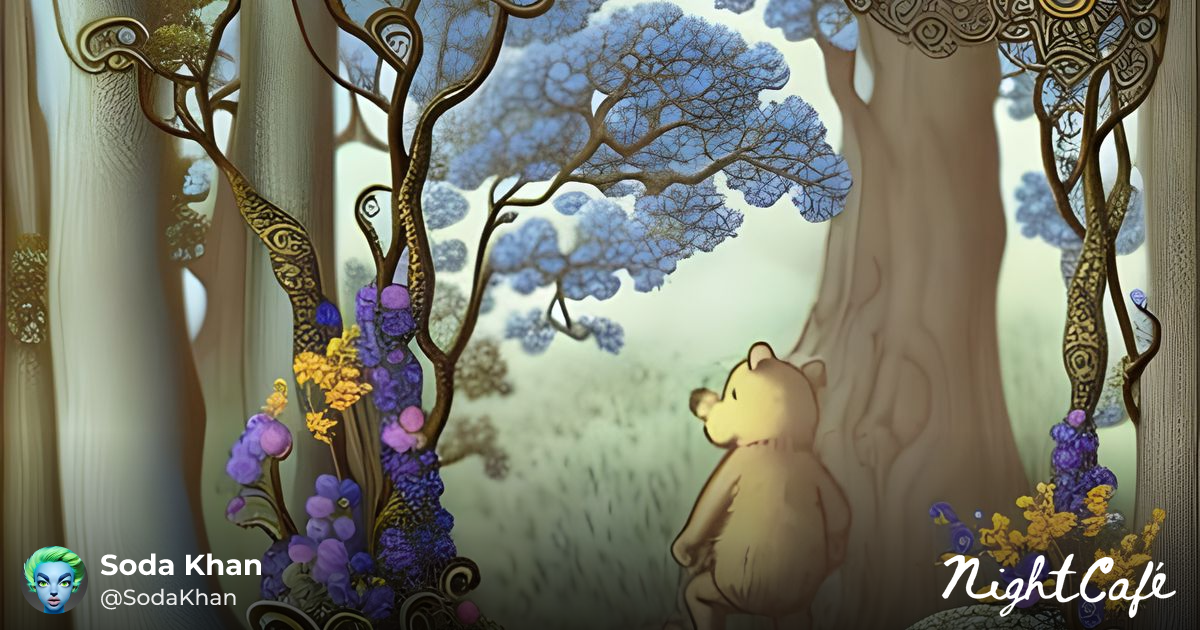 Pooh Lost in the 100 Acre Woods - Magical Woods with Lumino...