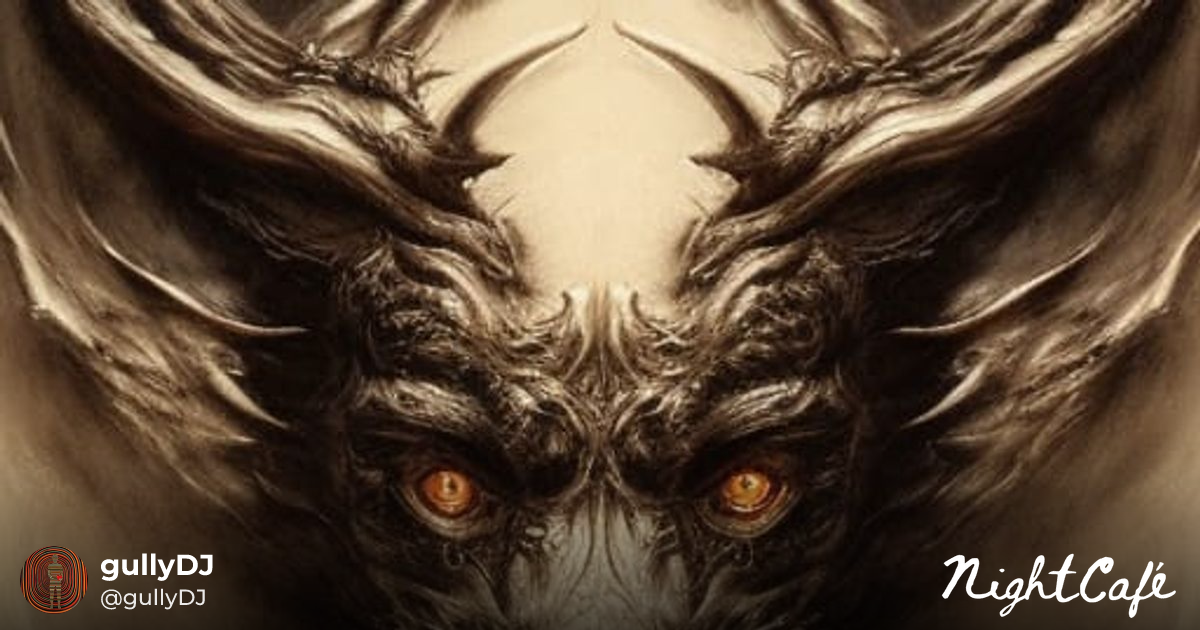 Portrait of Cerberus hellhound, intricate by artist "Raymond Swanland ...