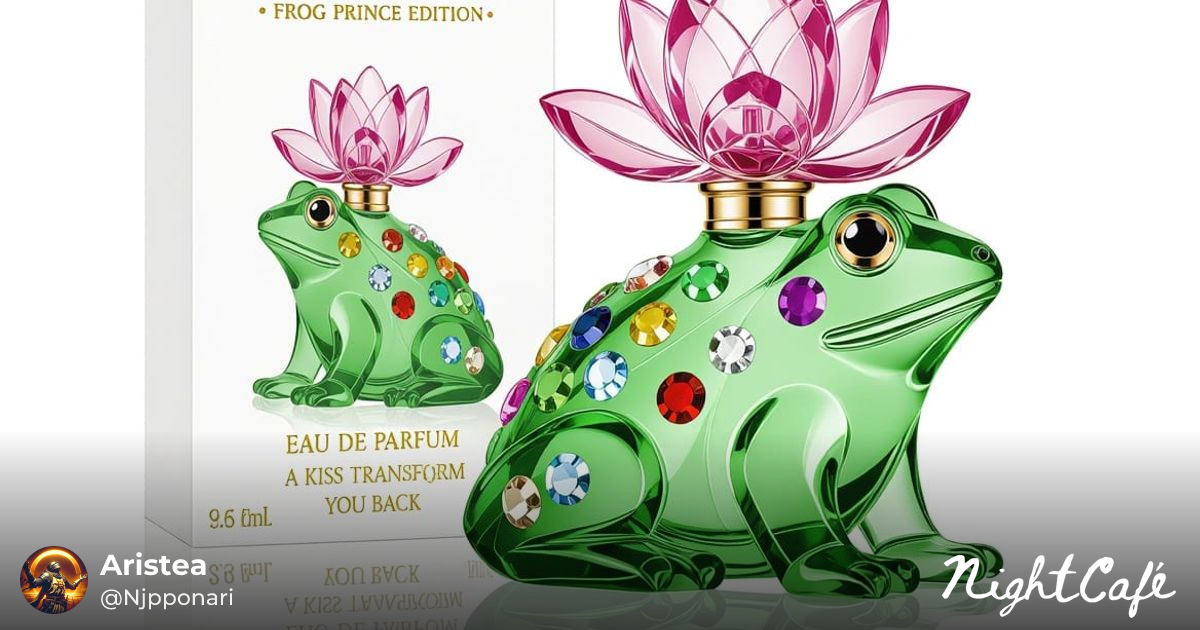 Daily challenge #930: Lotus Flower ~ Frog Prince Edition ~ Eau De Parfum ~ A Kiss Transforms You ...