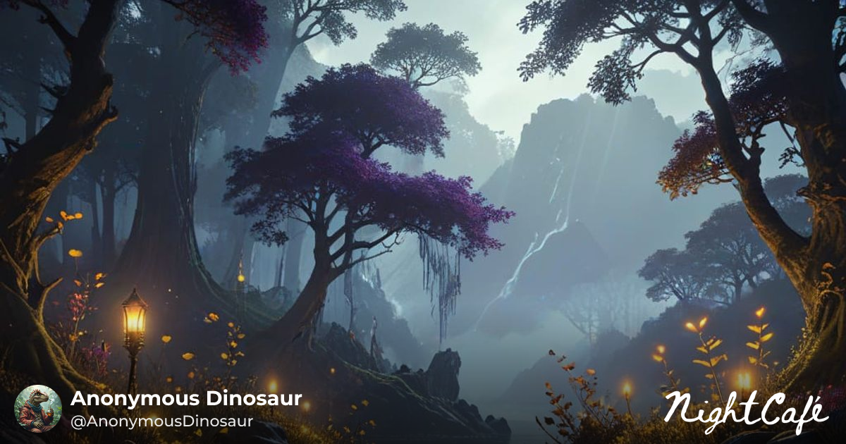 a dark, enchanted lakes - Enchanted Lake: Dark Fantasy Conce...