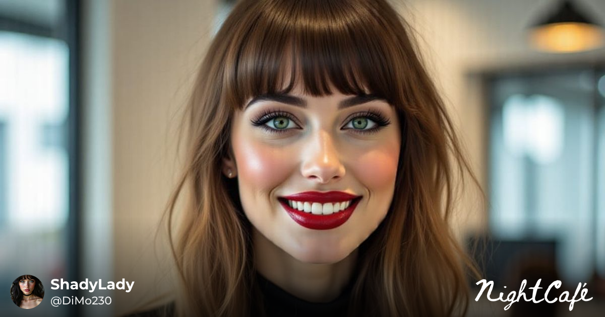 Alys selfie - Happy Secretary in Modern Office Portrait