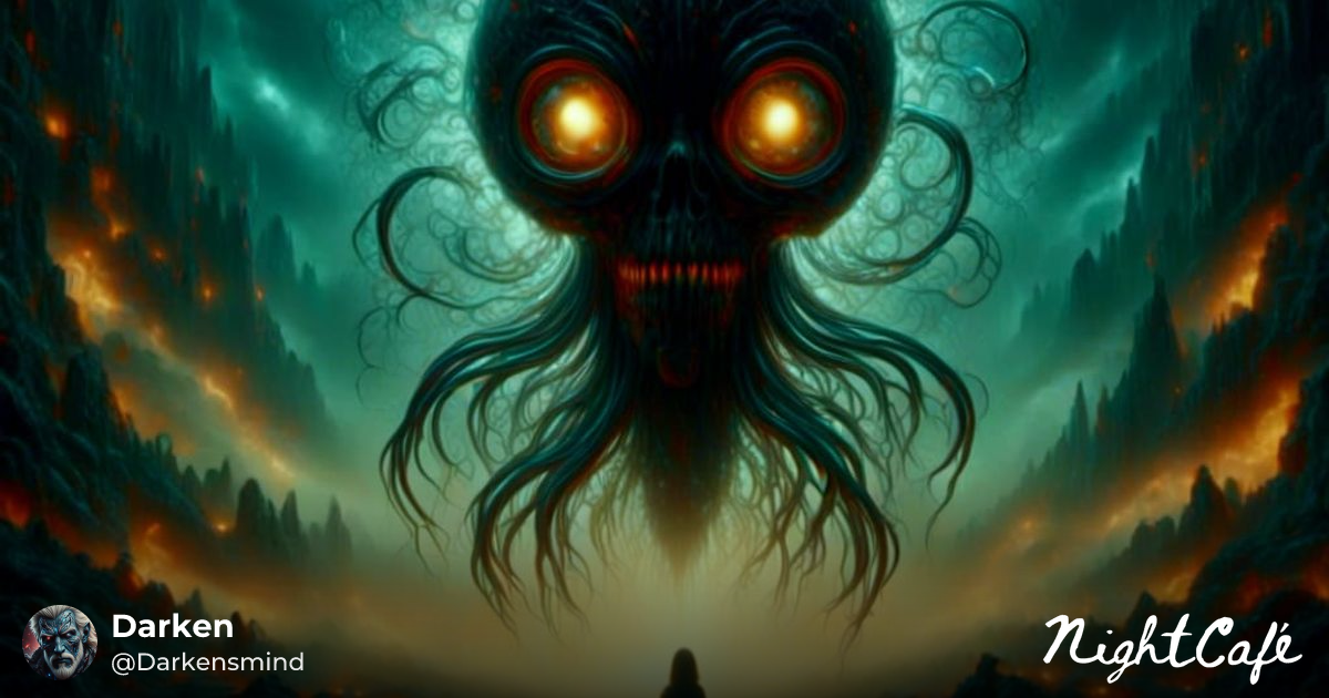 Electric Entity at the Speed of Darkness - AI Art