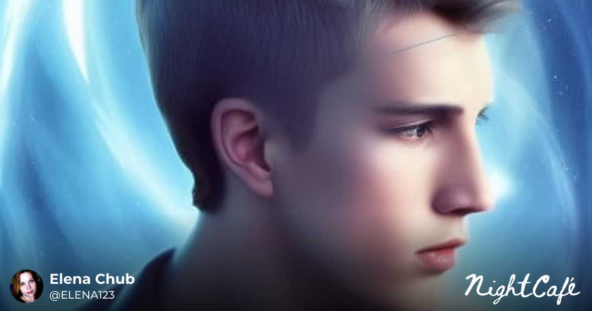 Fantasy Man in Another World: Precisionist Poster ... - AI Art