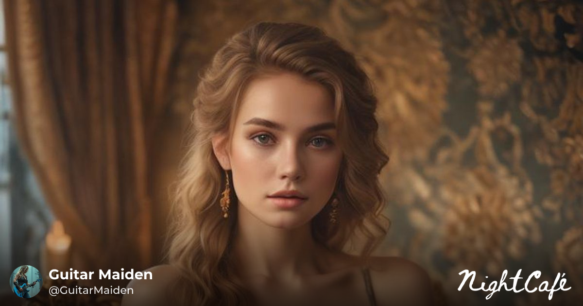 Text Prompts "Beautiful woman" - Romantic Portrait of Beauti...