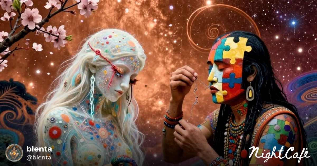 Mystical Shamanic Journey Through Non-Physical Rea... - AI Art