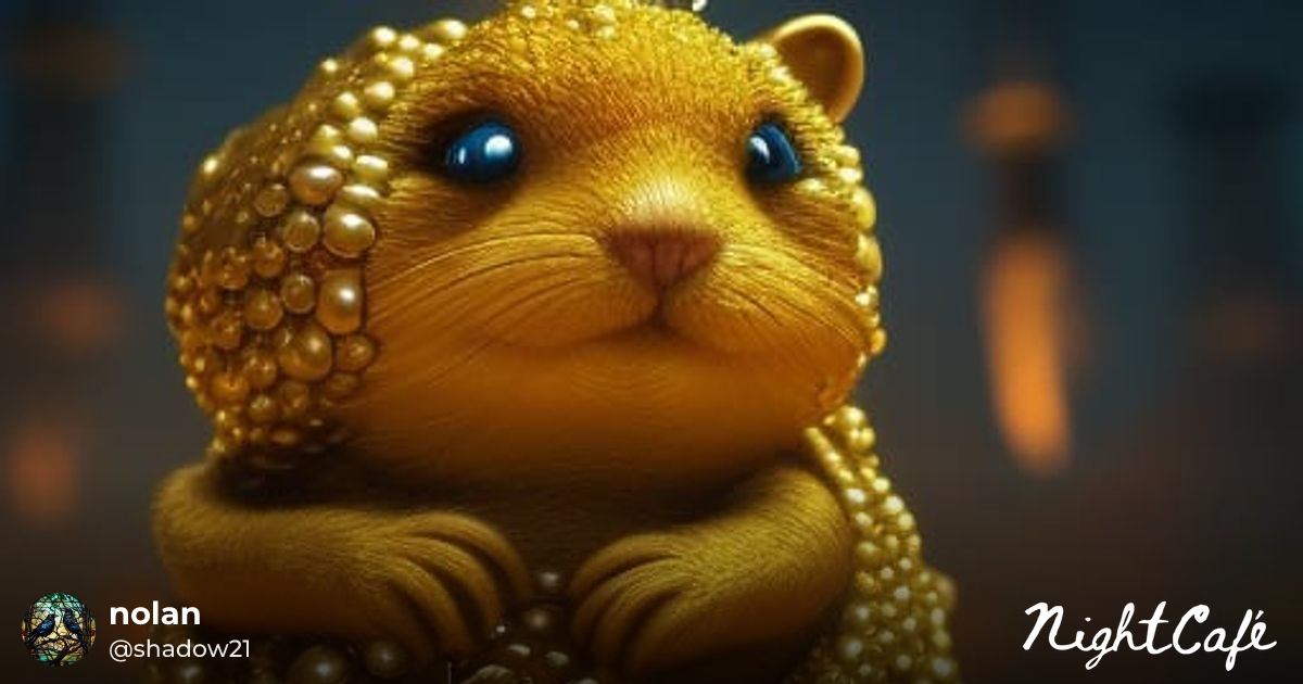 queen hamster - Golden Hamster: Detailed Fantasy Concept Ar...