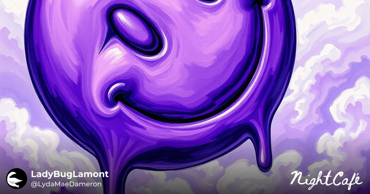 A Complex Emoji - Ethereal Surrealist Emoji in Dreamy Landsc...