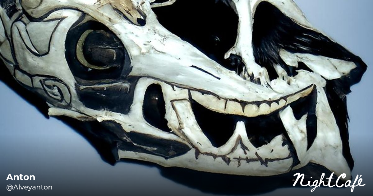 Raven skull and smiling wolf - Raven Skull and Smiling Wolf ...