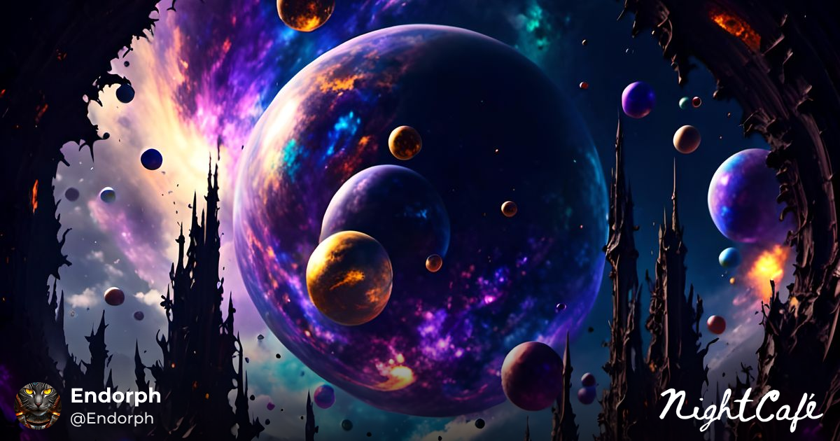 And we're part of a vast interplanetary system Stretching seven hundred ...