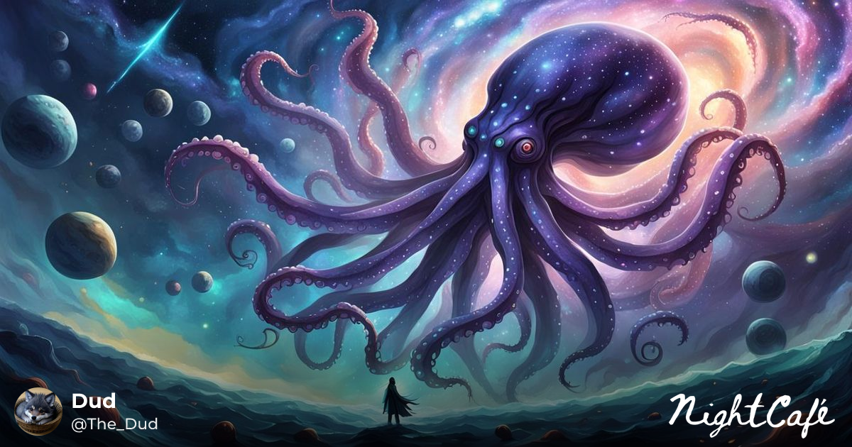 Voltrox, the god of the universe - Gigantic Eldritch Squid G...