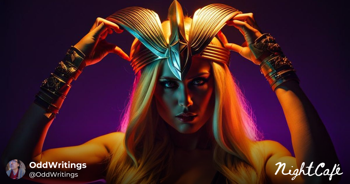 Howling Mind - Prometheus: Blonde Woman in Dynamic Lighting