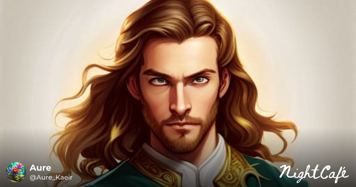 Elf Sun Priest Character Portrait in D&D Style - AI Art