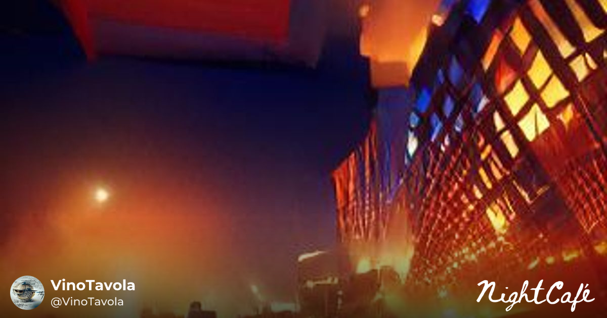 Urban conflagration - City Ablaze: Volumetric Lighting in D...