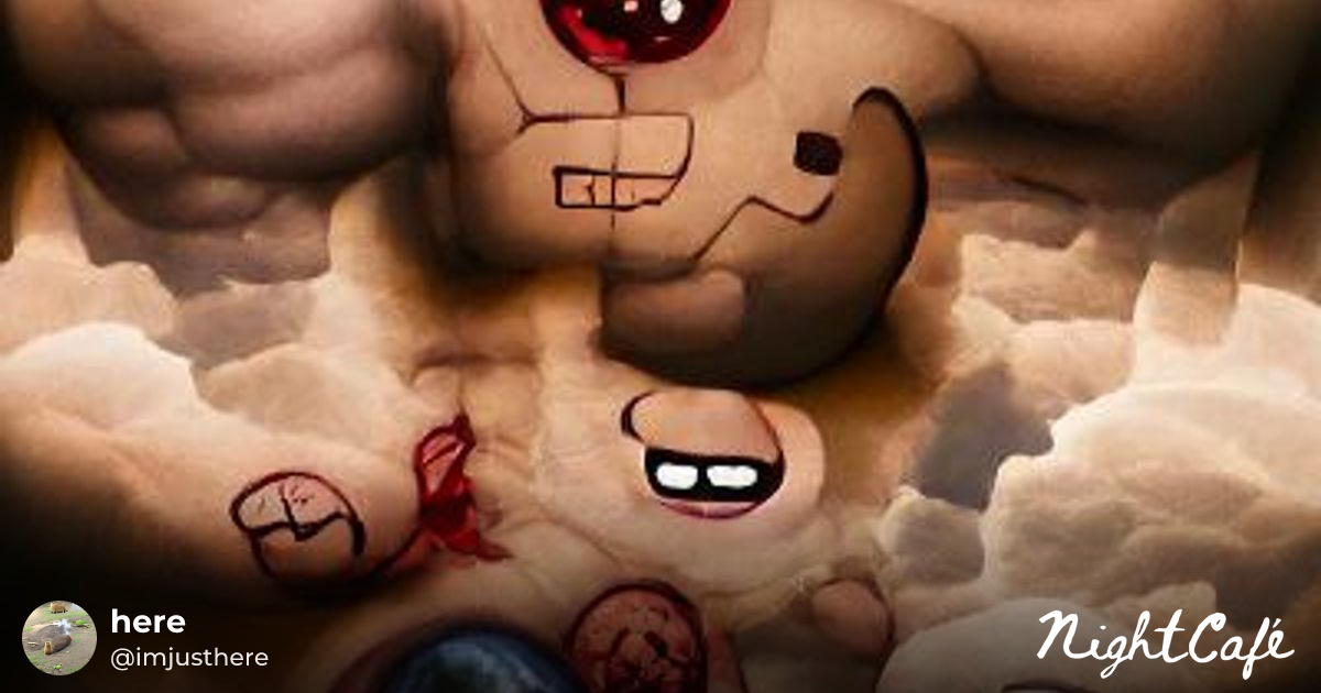 the world of isaac’s flesh - Grotesque Flesh Landscape: AI-G...