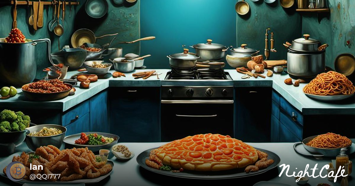 小厨枝艺 - Surreal Kitchen Cooking Competition in Dali Style