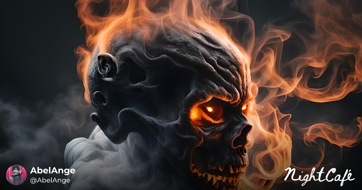 😈 - Ethereal Smoke Demon Apparition