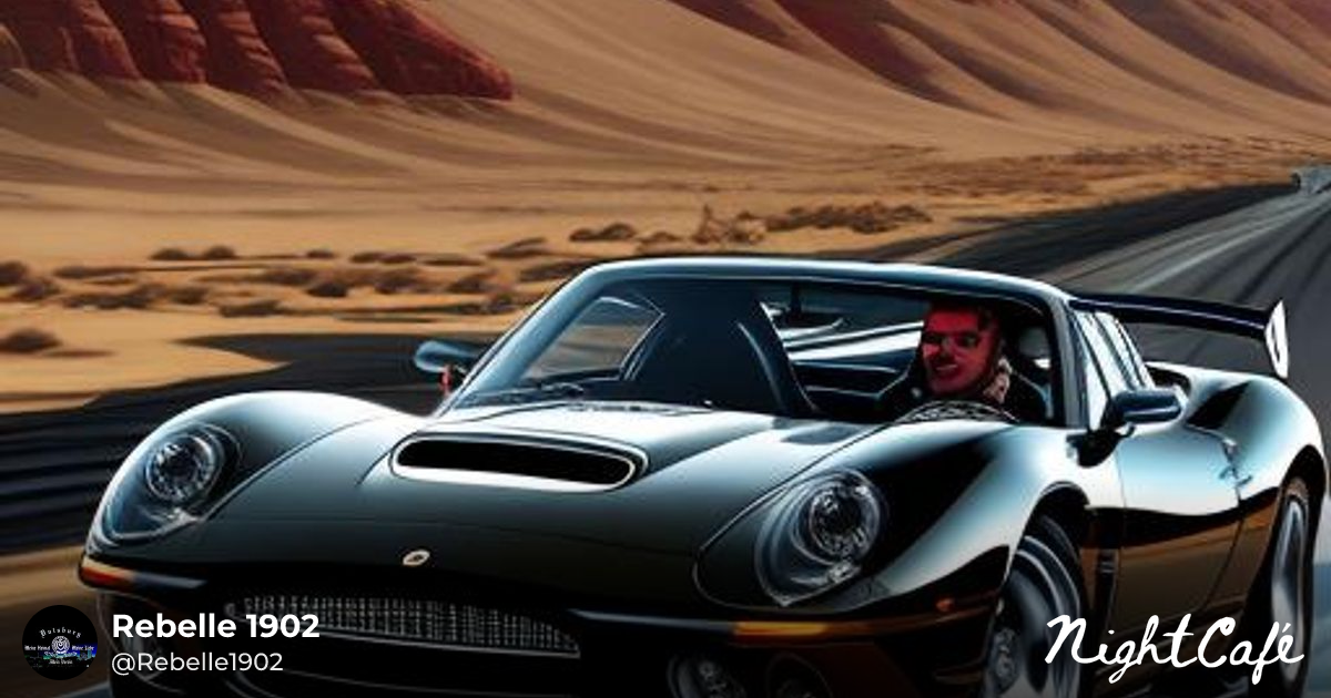 Drag Race - Dynamic Drag Race in Comic Book Art Style