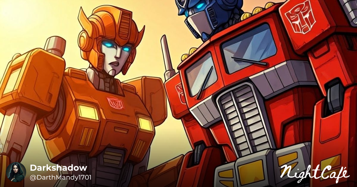 Even Optimus Prime gets in trouble with his Mom.