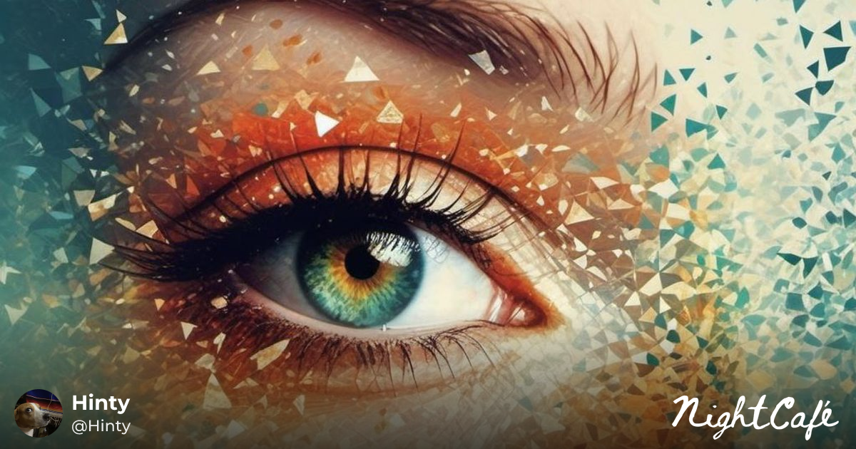 Close up of a realistic eye #3 - Realistic Eye Close-up with...