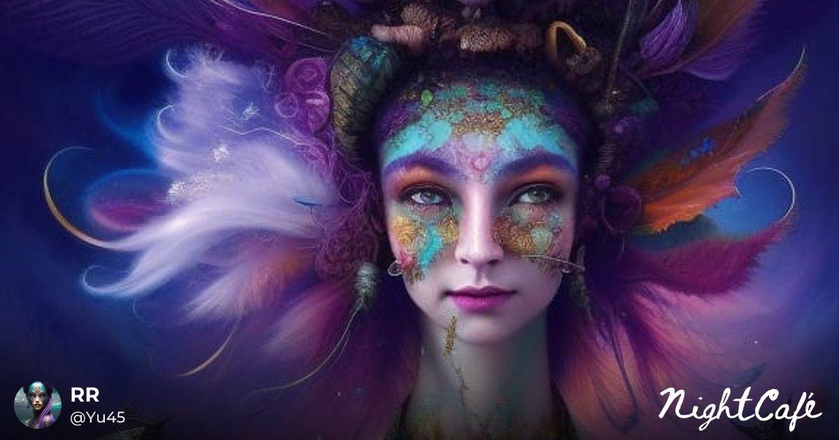 Shaman - Magic Shroom Pixie in Fantasycore Style