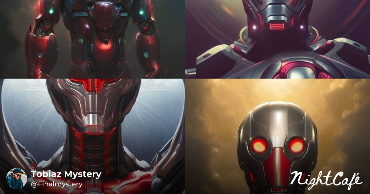 Ultron Domination: Photorealistic 4K Portrait - AI Art