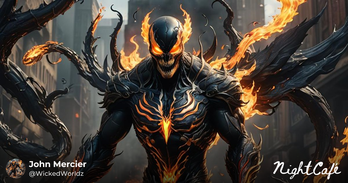 Venom ghost rider Phoenix - Venom Ghost Rider Phoenix Hybri...