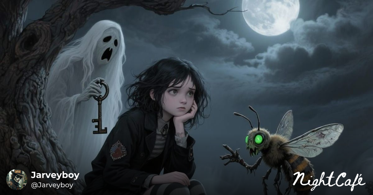 Bea in a tree with a banshee and a key, debating philosophy with a ...