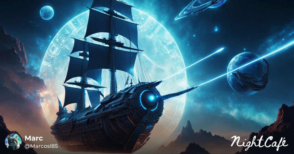 Phoenician Space Ship - Ancient Space Pirate Warship in Cosm...