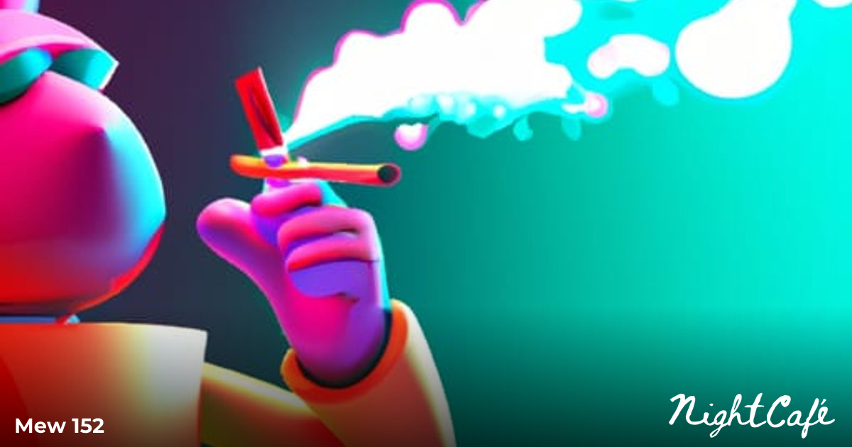 Roblox Character Smoking: Pixar-Style 3D Digital A... - AI Art