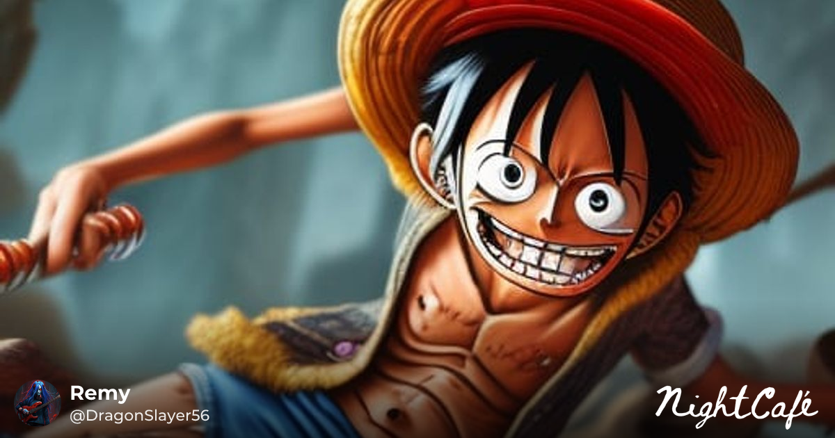 Monkey D. Luffy. - Monkey D. Luffy: Detailed Matte Painting ...
