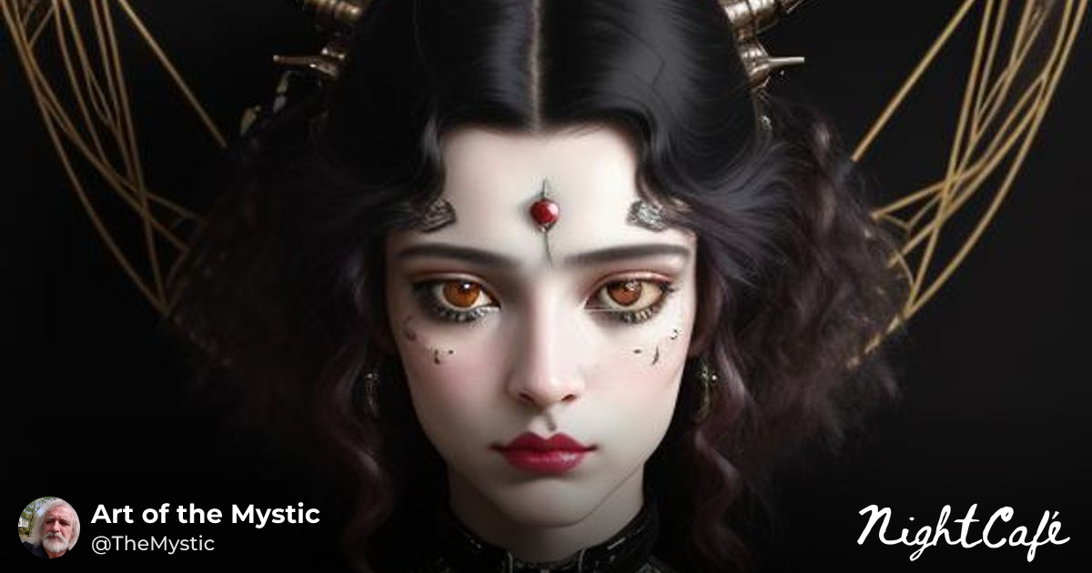 CRYPTID BEAUTY 5 - Cryptid Machine Portraits in Surreal Dyst...