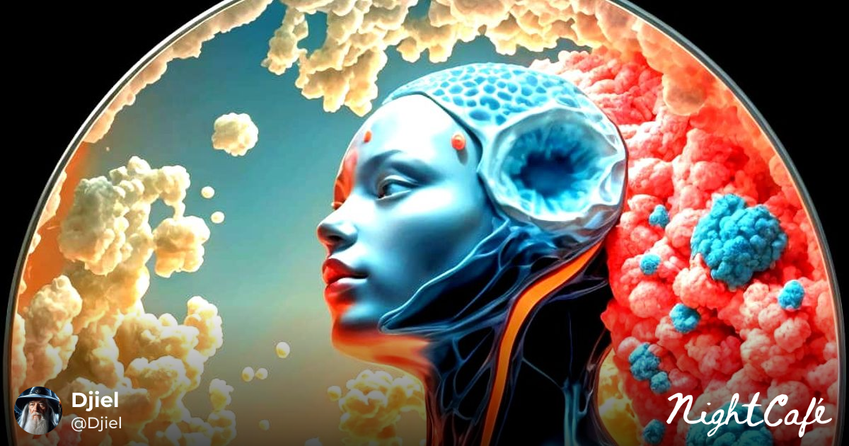 Microbiome Mandelbrot: Infinite Self-Replication V... - AI Art