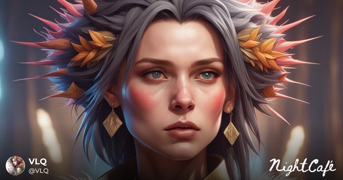 Porcupine Princess - Porcupine Princess Portrait in Digital ...