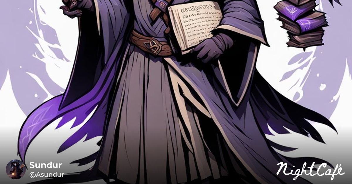 Cute Kenku Portrait in Dungeons and Dragons Style - AI Art