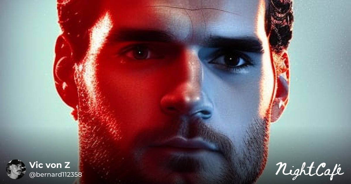 Henry Cavil - Fallen Angel Portrait: Henry Cavill in Pop Art...