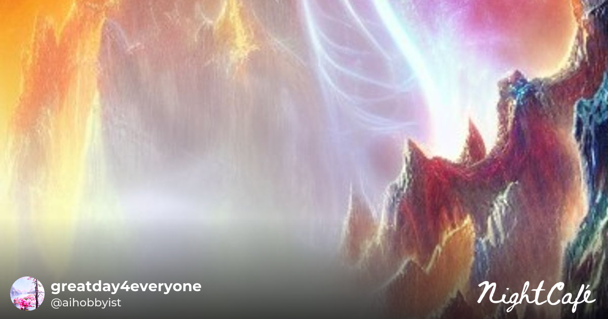 Chaotic Fifth Dimension: A Quantum Realm of Souls - AI Art