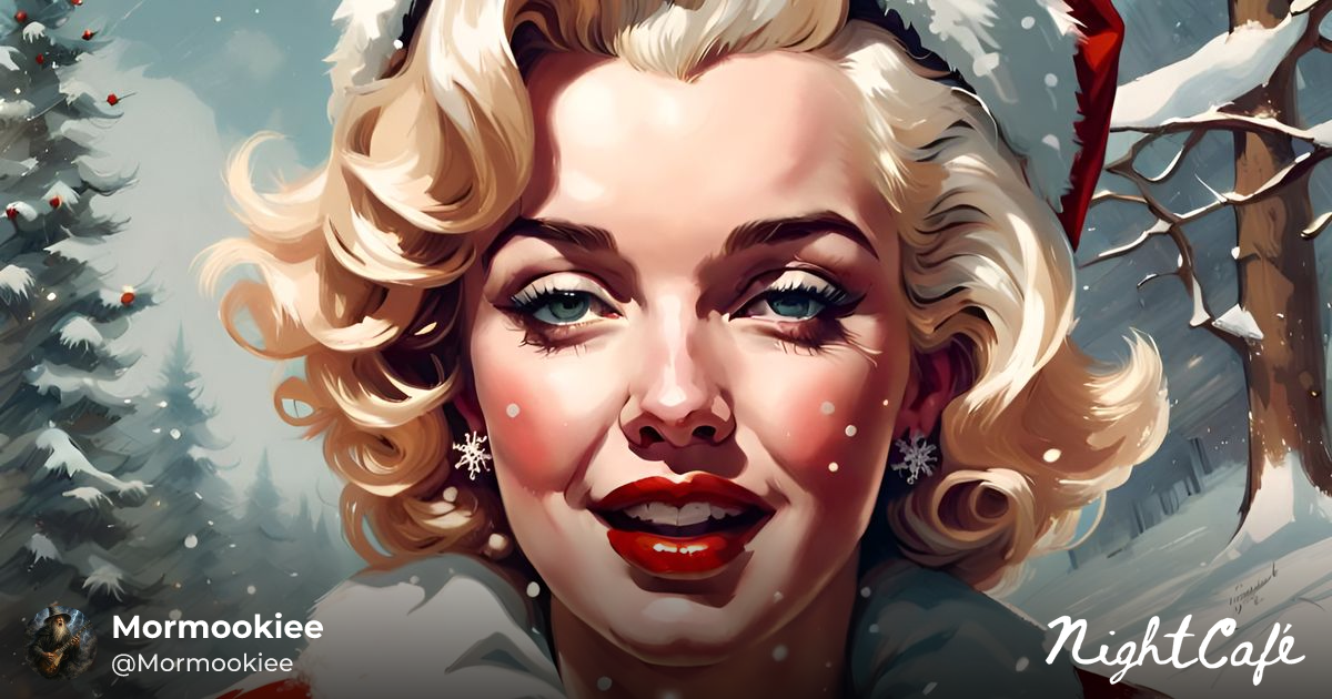 "Marilyn Christmas, everyone!" - Marilyn in Santa Outfit, Re...