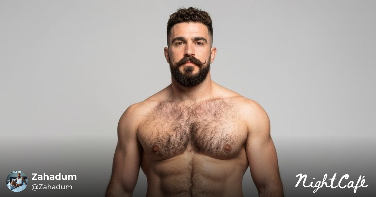 Rugby Player Portrait with Muscular Build - AI Art