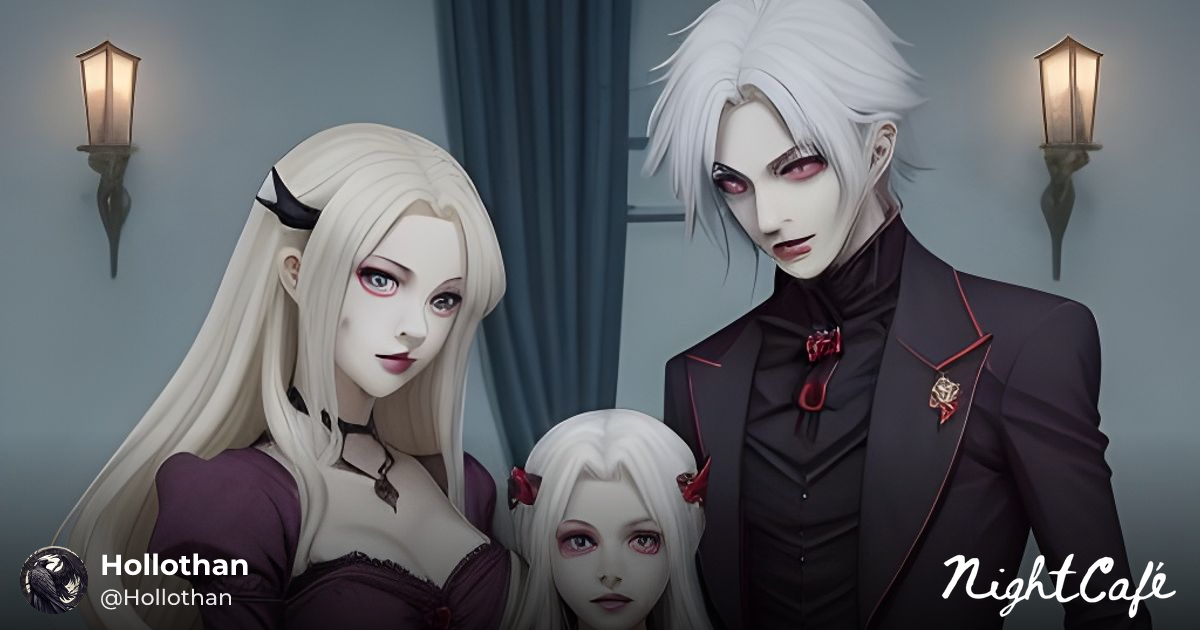 A vampire Family Portrait