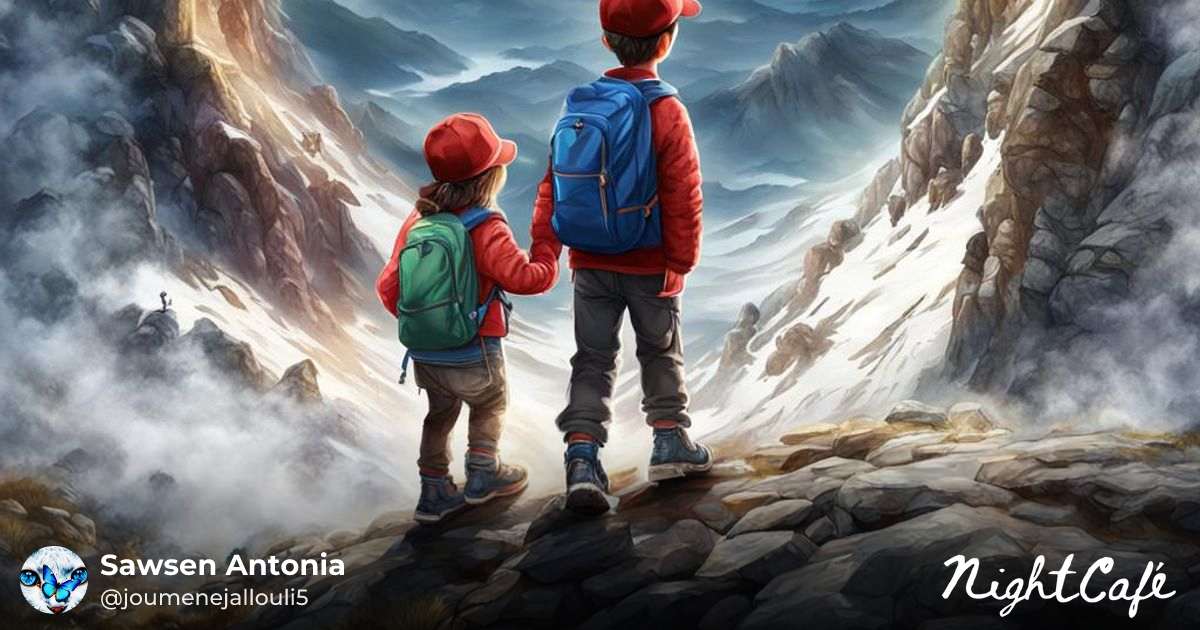 siblings adventure - Mountain Adventure with Siblings: Digit...