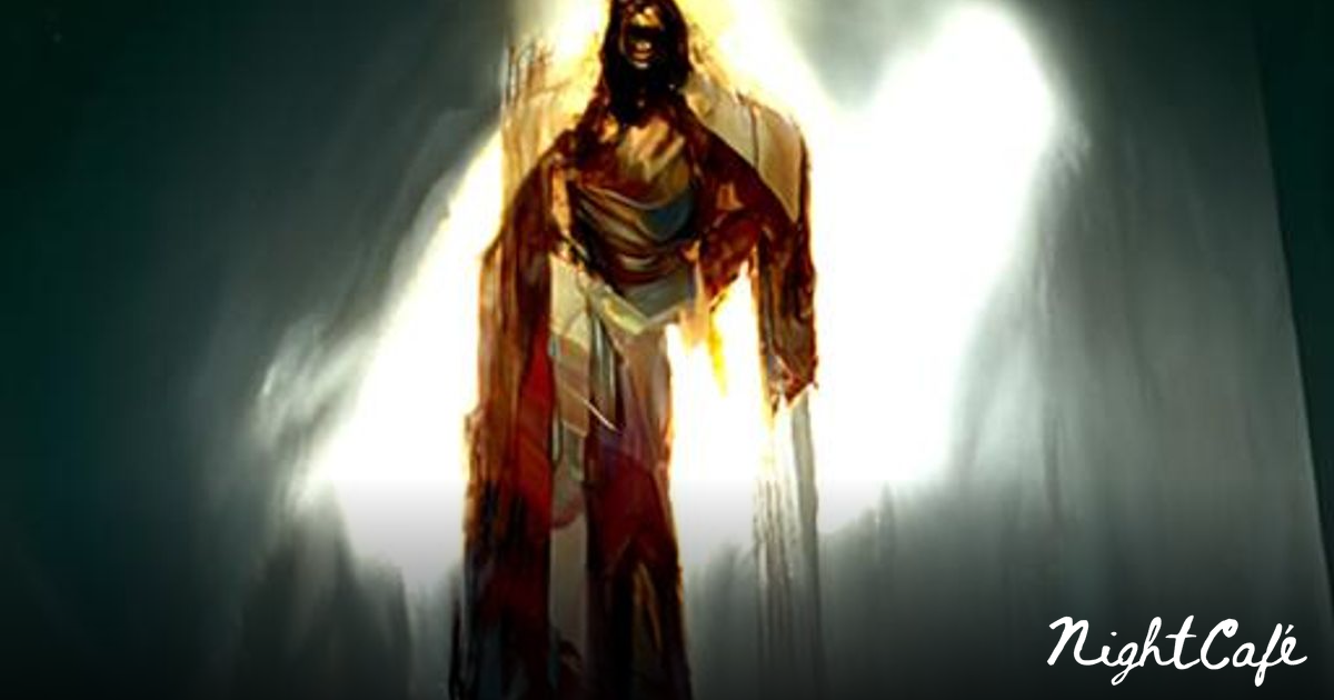 Jesus wrapped in light - Jesus Wrapped in Light in Sinister ...
