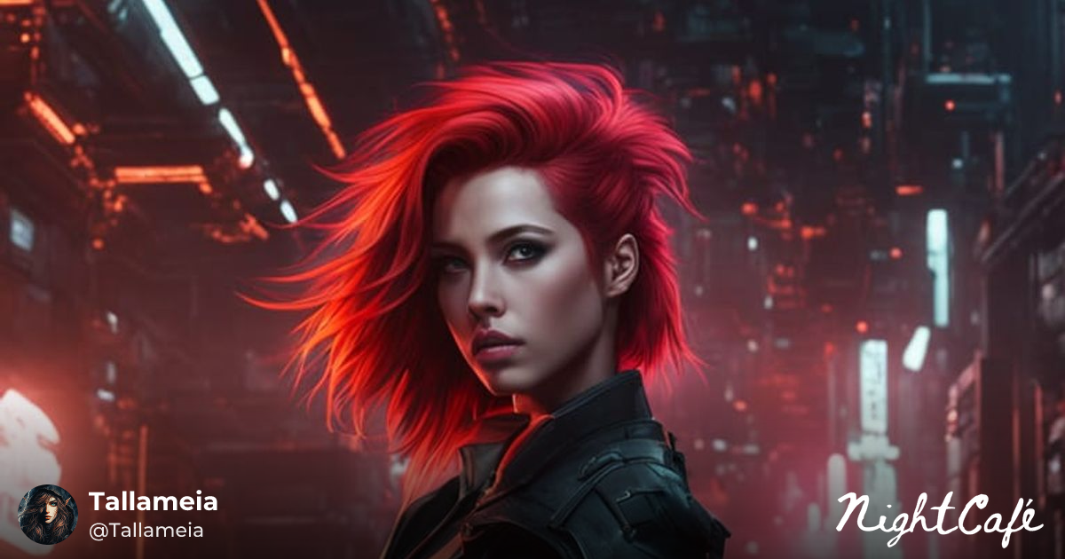 Cautious Red-Haired Girl