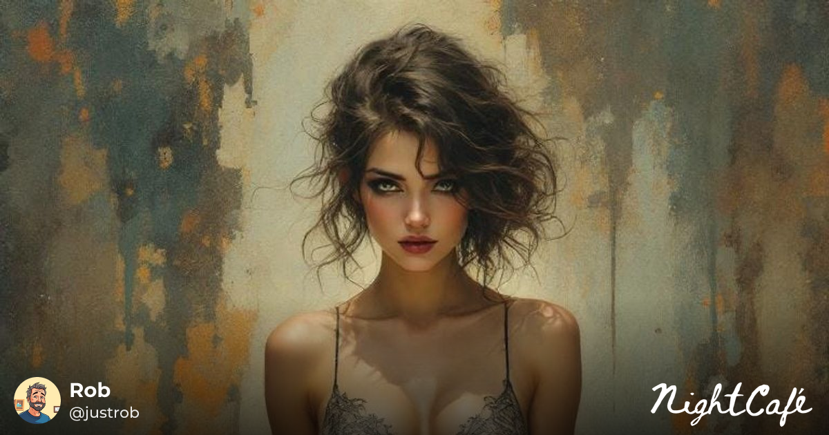 autumn wall behind / lace clings like the last warm breeze / she does ...