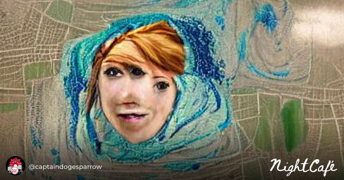 Anna from Frozen Van Gogh - Anna from Frozen as Van Gogh Pai...